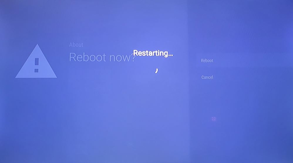 How do I reboot the EVO Pro?