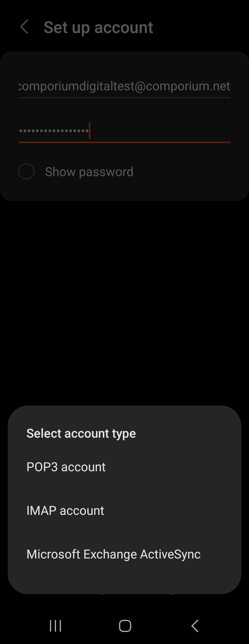 How Do I Setup Comporium.net Email On My Android Device?