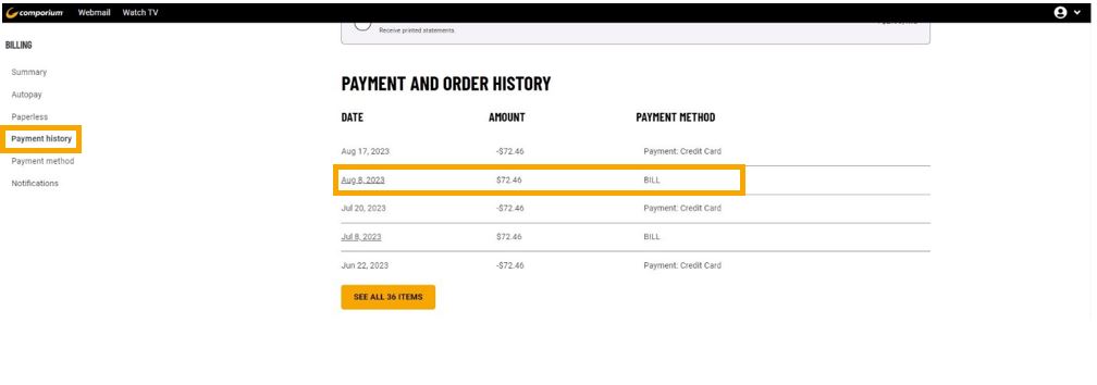 How do I find my account number?