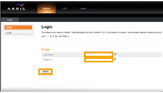 How do I change the WiFi password on the Arris 2470?